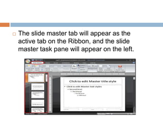Lesson16 using the slide master | PPT