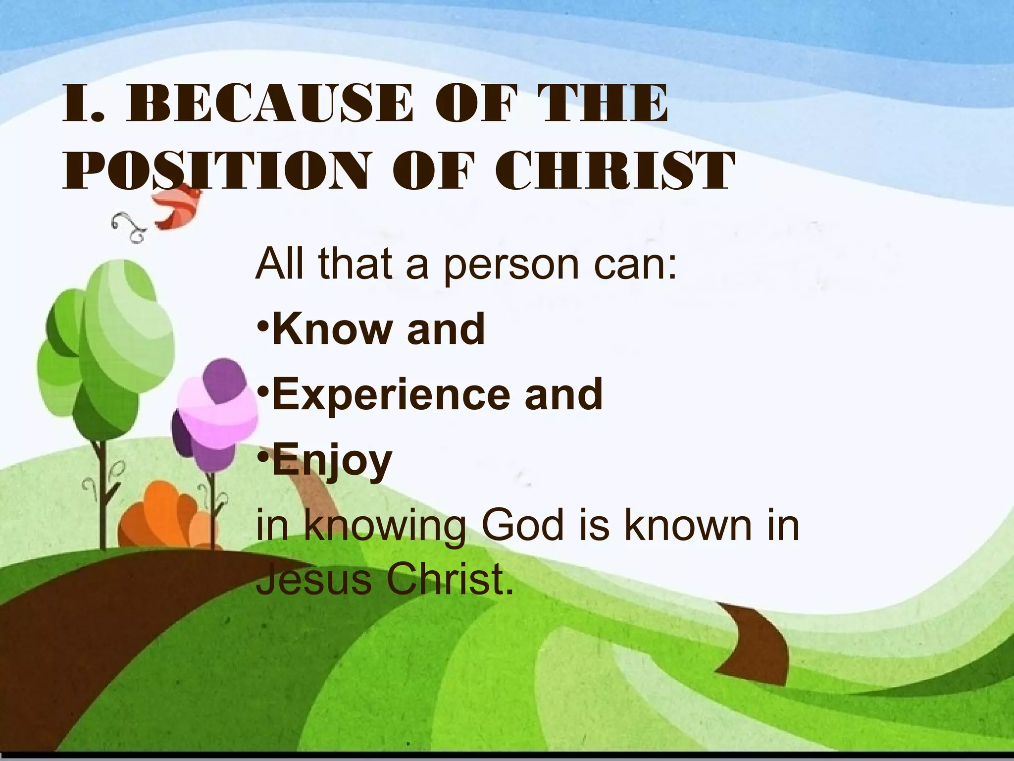 Lesson 16 Colossians 2v8-15 Complete in Christ | PPT