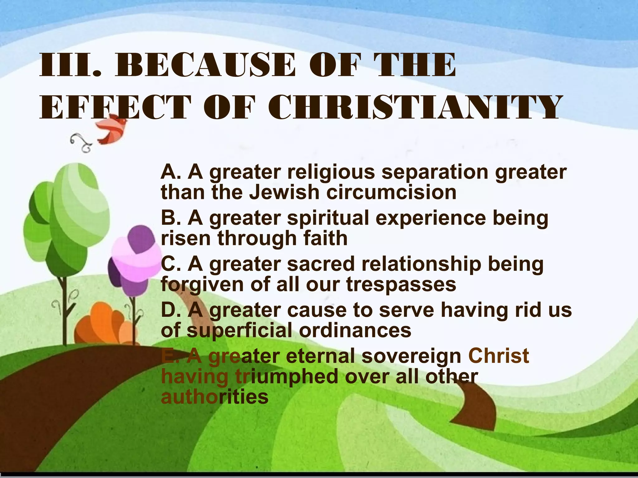 Lesson 16 Colossians 2v8-15 Complete in Christ | PPT