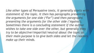 Lesson 16 Eng7 Reading Persuasive Texts – Discussions.pptx