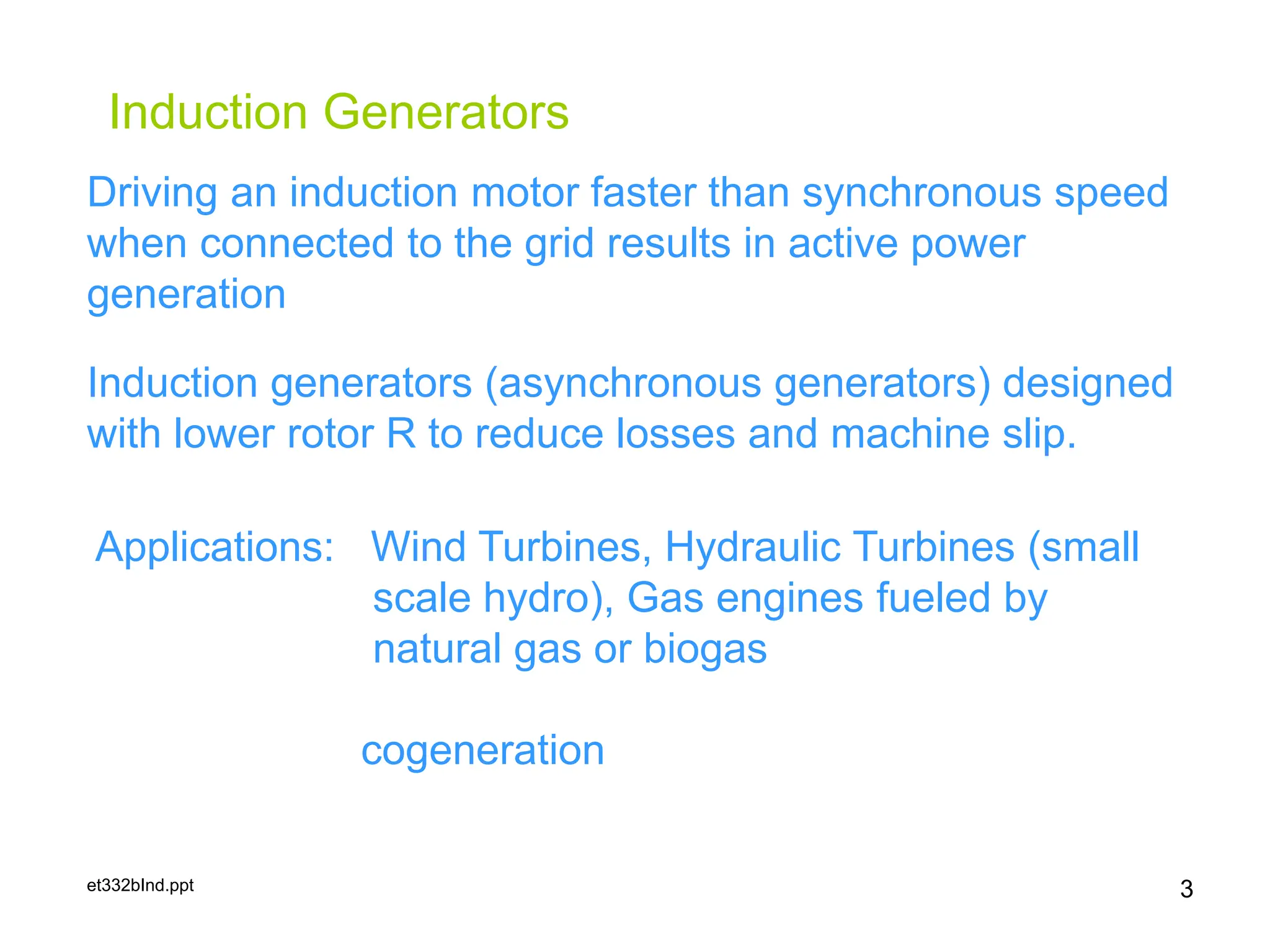 Lesson no16 application of Induction Generator in Wind.ppsx