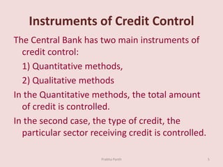 Monetary policy | PPSX