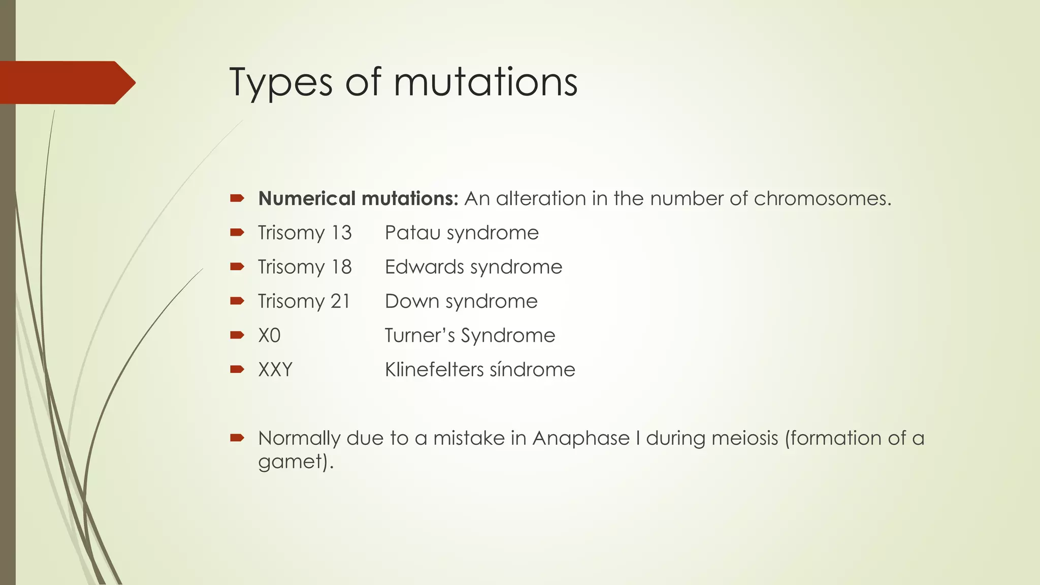 Lesson 16 Mutations | PDF