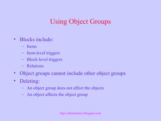 Oracle Forms : Reusable Components | PPT | Programming Languages | Computing