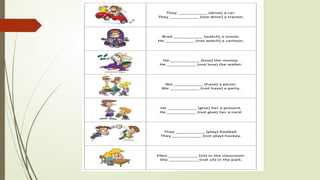 LESSON 16 SIMPLE PRESENT - NEGATIVE.pptx