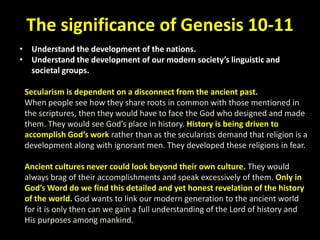 Lesson 16: Confusion - The Great Dispersion | PPSX