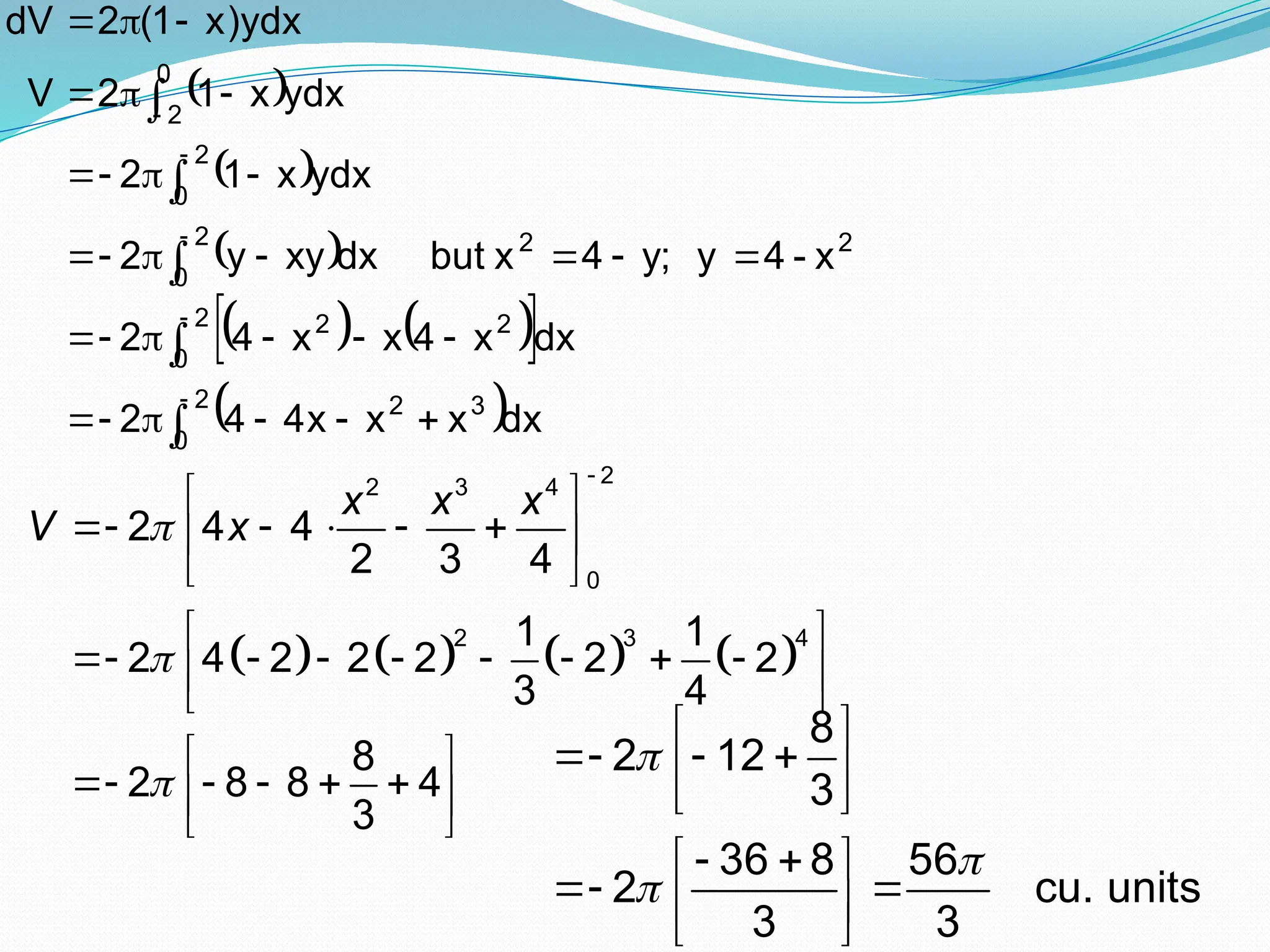 Volume by Integral Calculus Techniques.ppt