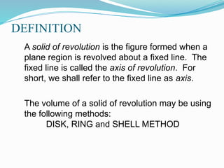 Volume by Integral Calculus Techniques.ppt