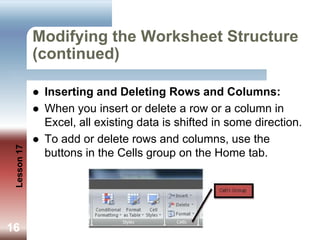 Getting Started with Excel | PPTX