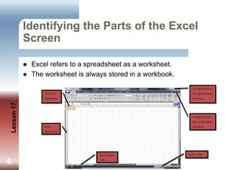 Getting Started with Excel | PPTX