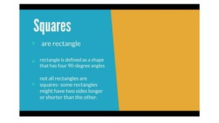 Algebra 1/2 Lesson 17 - Areas of Rectangles PPT | PPT