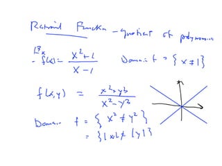 Lesson17: Functions Of Several Variables | PDF