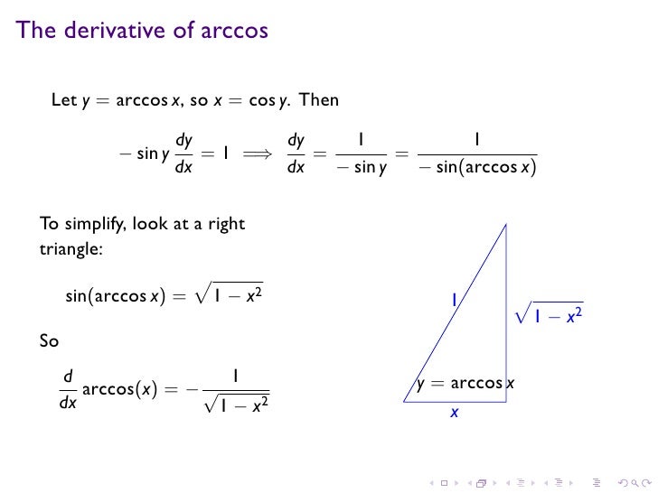 Lesson 17: Inverse Trigonometric Functions