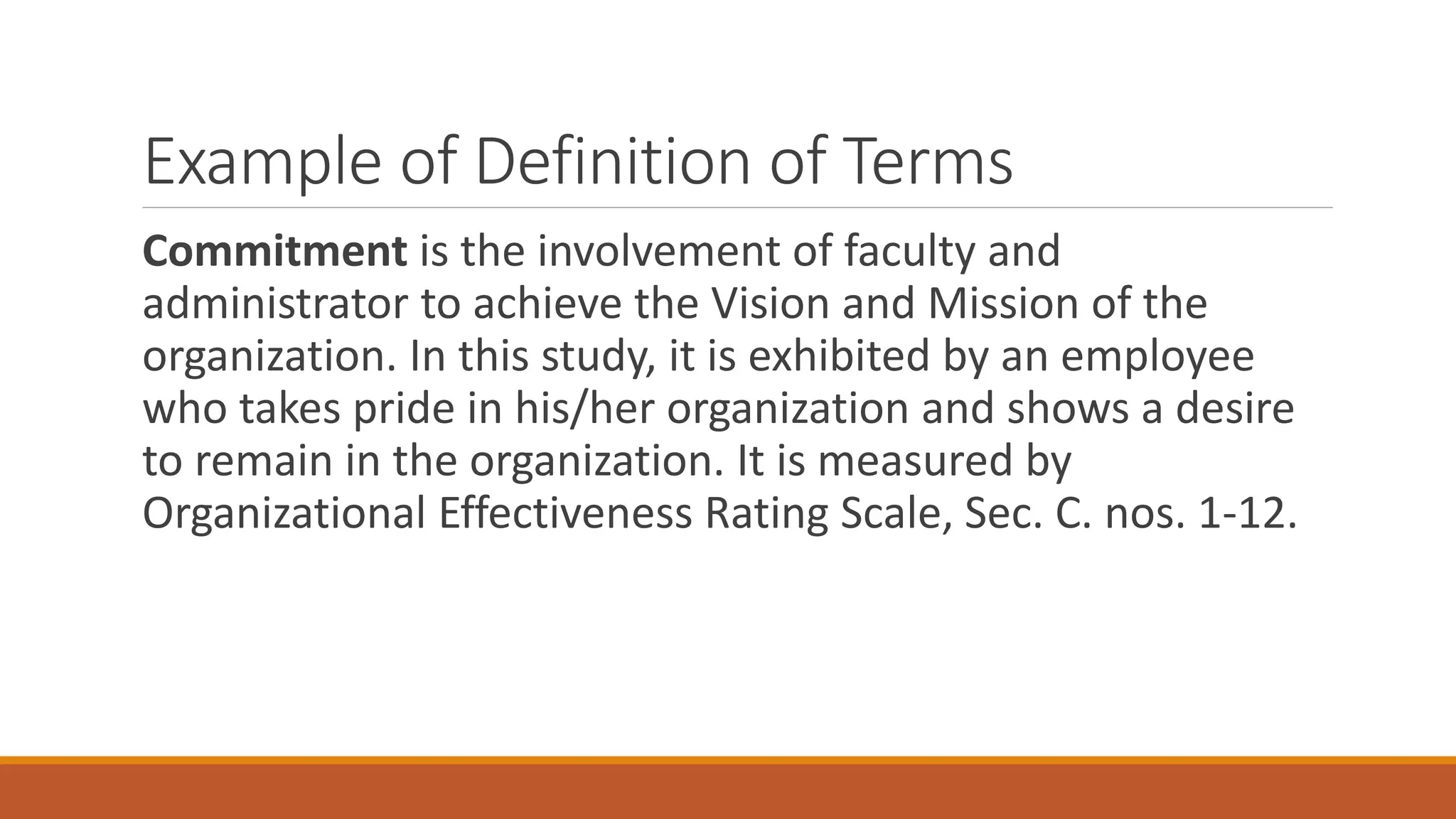 Lesson 17 defining terms in the study | PPTX