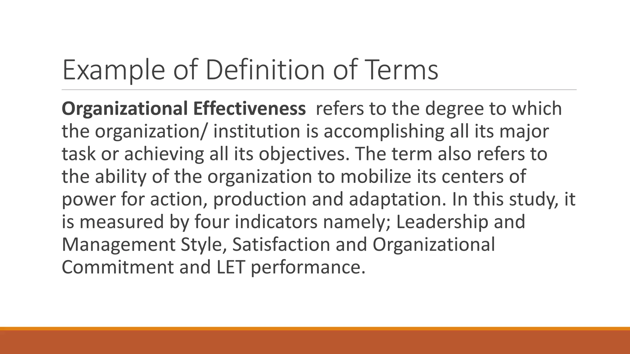 Lesson 17 defining terms in the study | PPTX