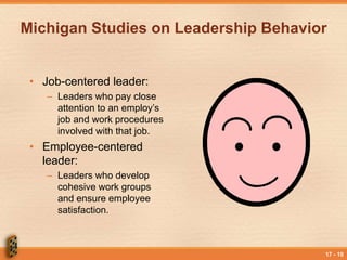 Lesson 17 Managing Leadership and Influence Processes | PPT