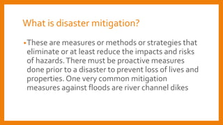 Lesson 17 Natural Hazards, Mitigation, and Adaptation | PDF