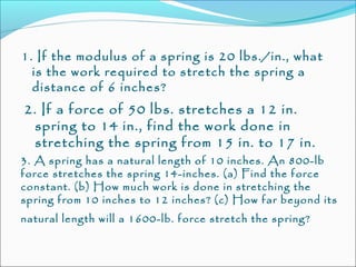 Lesson 17 work done by a spring and pump final (1) | PPT