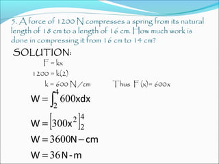 Lesson 17 work done by a spring and pump final (1) | PPT