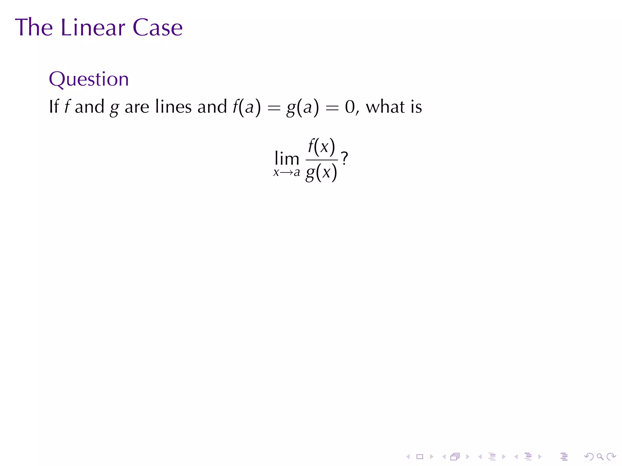 Lesson 18: Indeterminate Forms and L'Hôpital's Rule | PPT