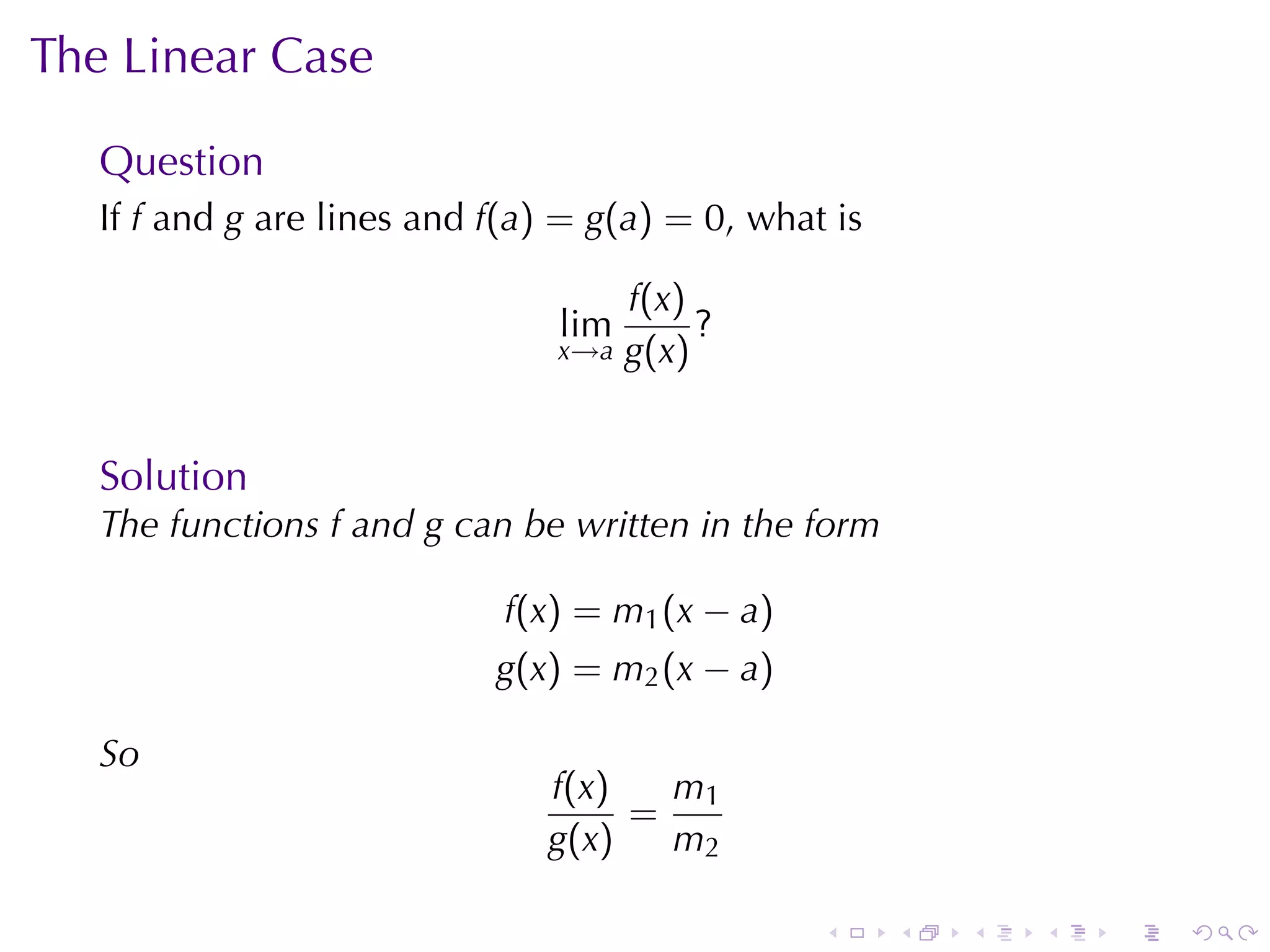 Lesson 18: Indeterminate Forms and L'Hôpital's Rule | PPT