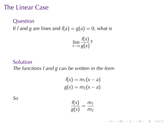 Lesson 18: Indeterminate Forms and L'Hôpital's Rule | PPT