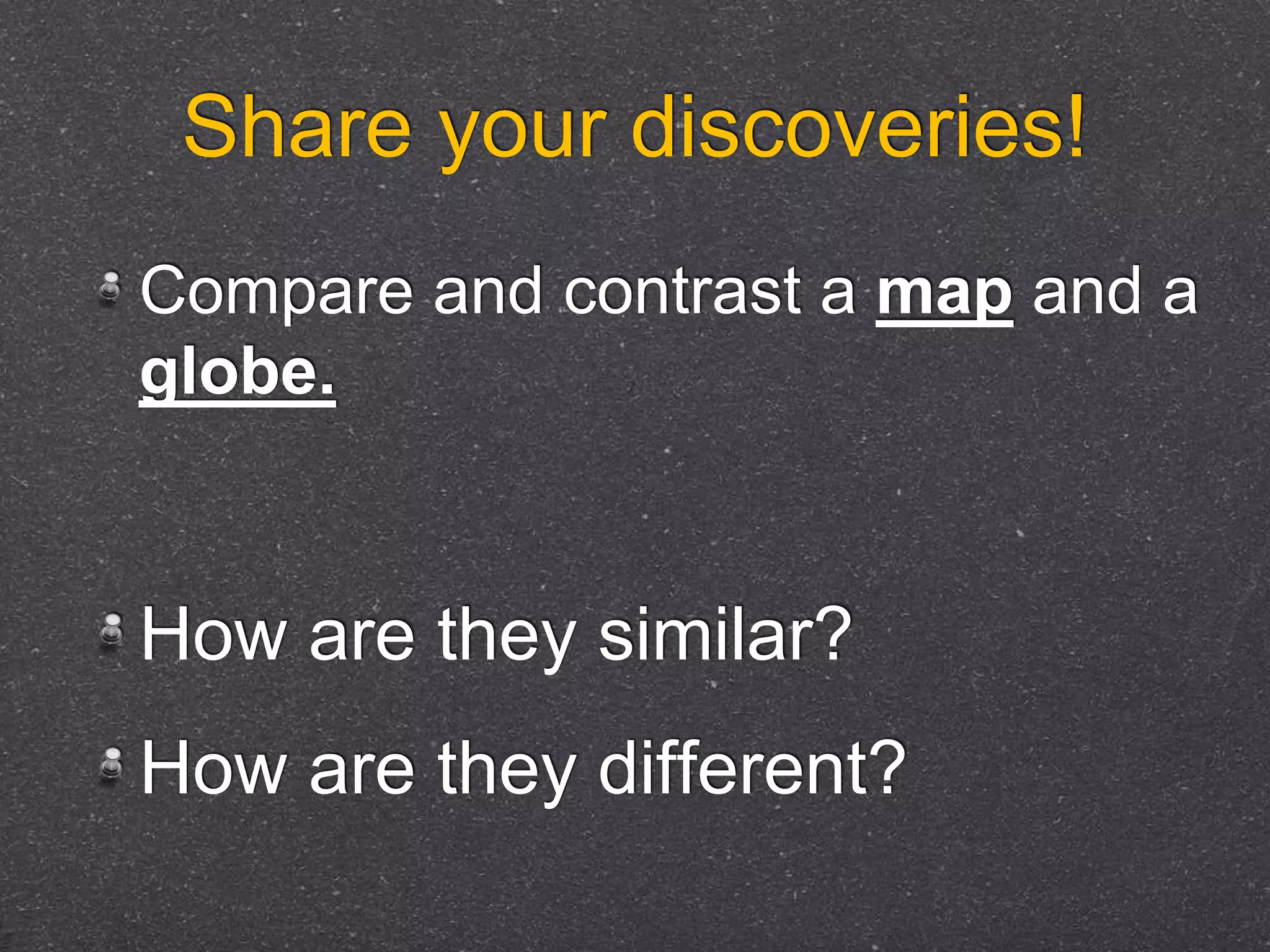 Maps vs. Globes | PPTX
