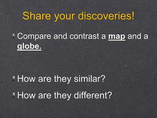 Maps vs. Globes | PPTX