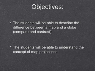 Maps vs. Globes | PPT