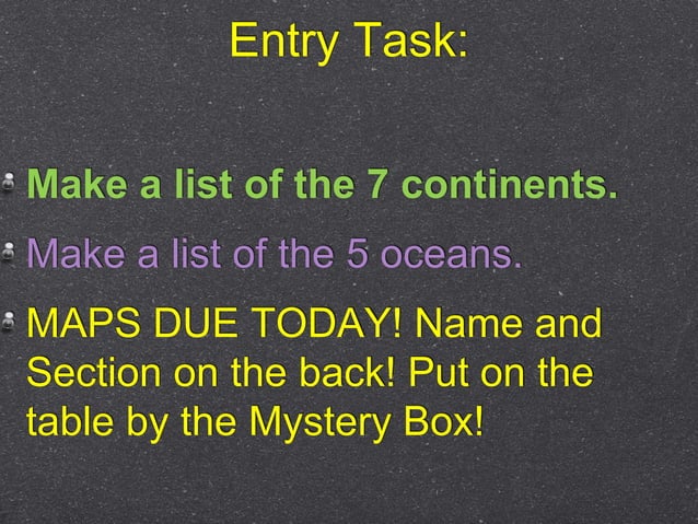 Maps vs globes | PPTX