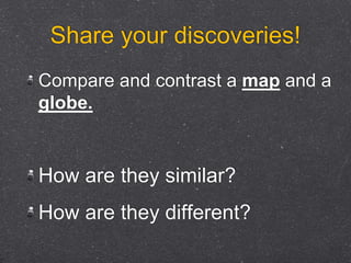 Maps vs globes | PPTX