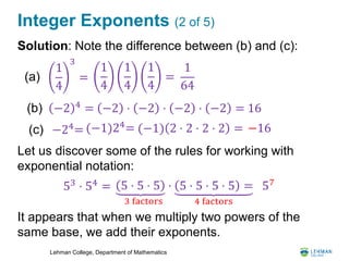 Lesson 18: Rational Exponents | PPTX