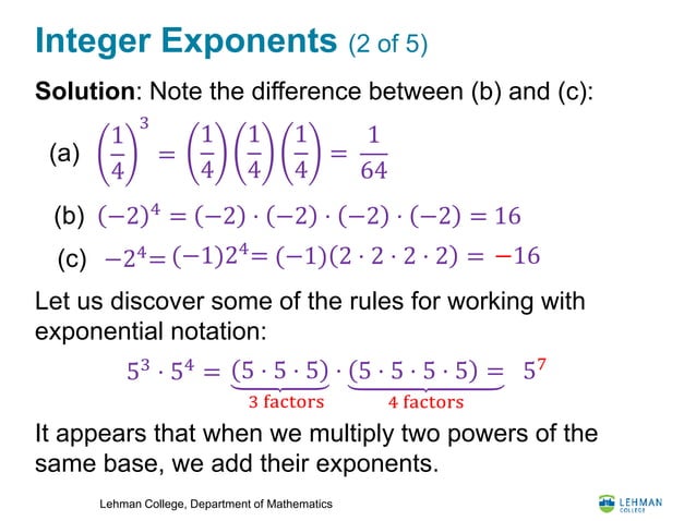Lesson 18: Rational Exponents | PPTX