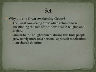 The Great Awakening | PPTX