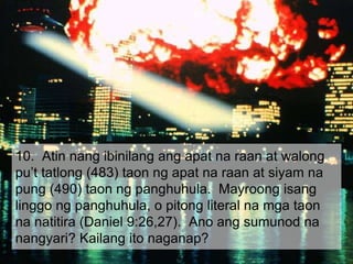 Lesson 18 ang dios ay naglaan ng petsa para sa | PPSX