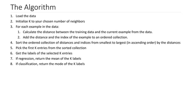Machine Learning Algorithm - KNN | PDF | Technology & Computing