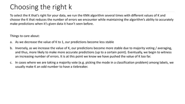 Machine Learning Algorithm - KNN | PDF | Technology & Computing