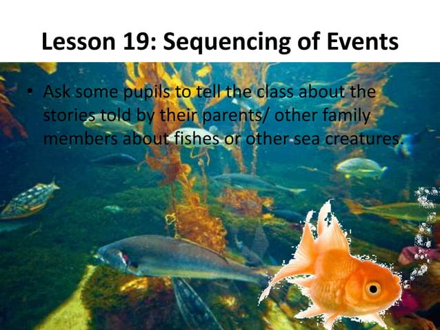 ENGLISH 2 Lesson 18 swimmy | PPTX | Fish and Aquariums | Pets