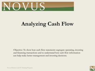 Lesson 19: Analyzing Cash Flow | PPTX | Business Accounting & Finance ...