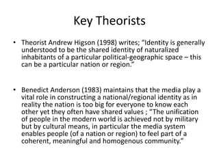 Lesson 19 - Regional and national identity | PPT