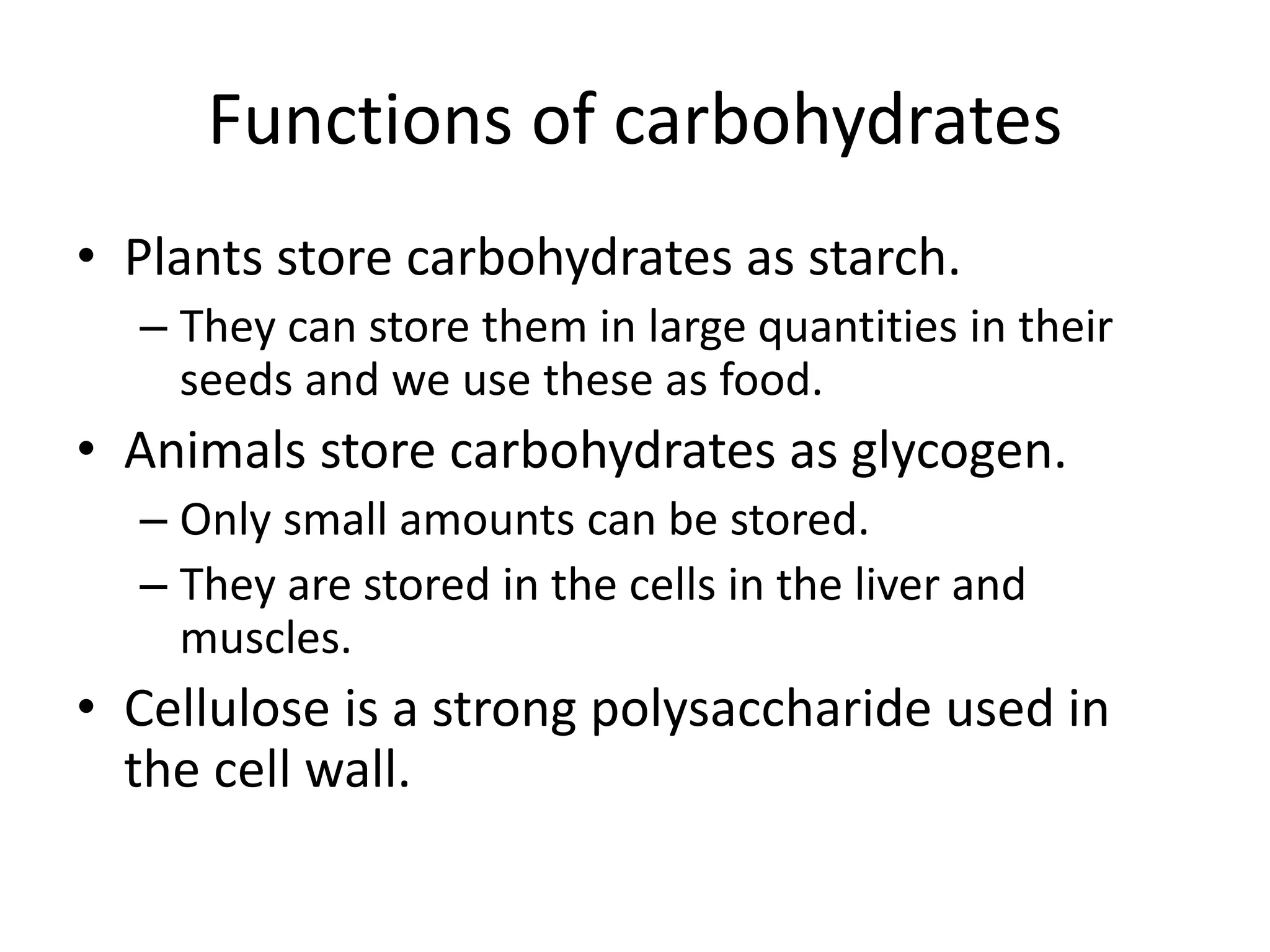 Lesson 19 unit 4 – biological molecules | PPTX