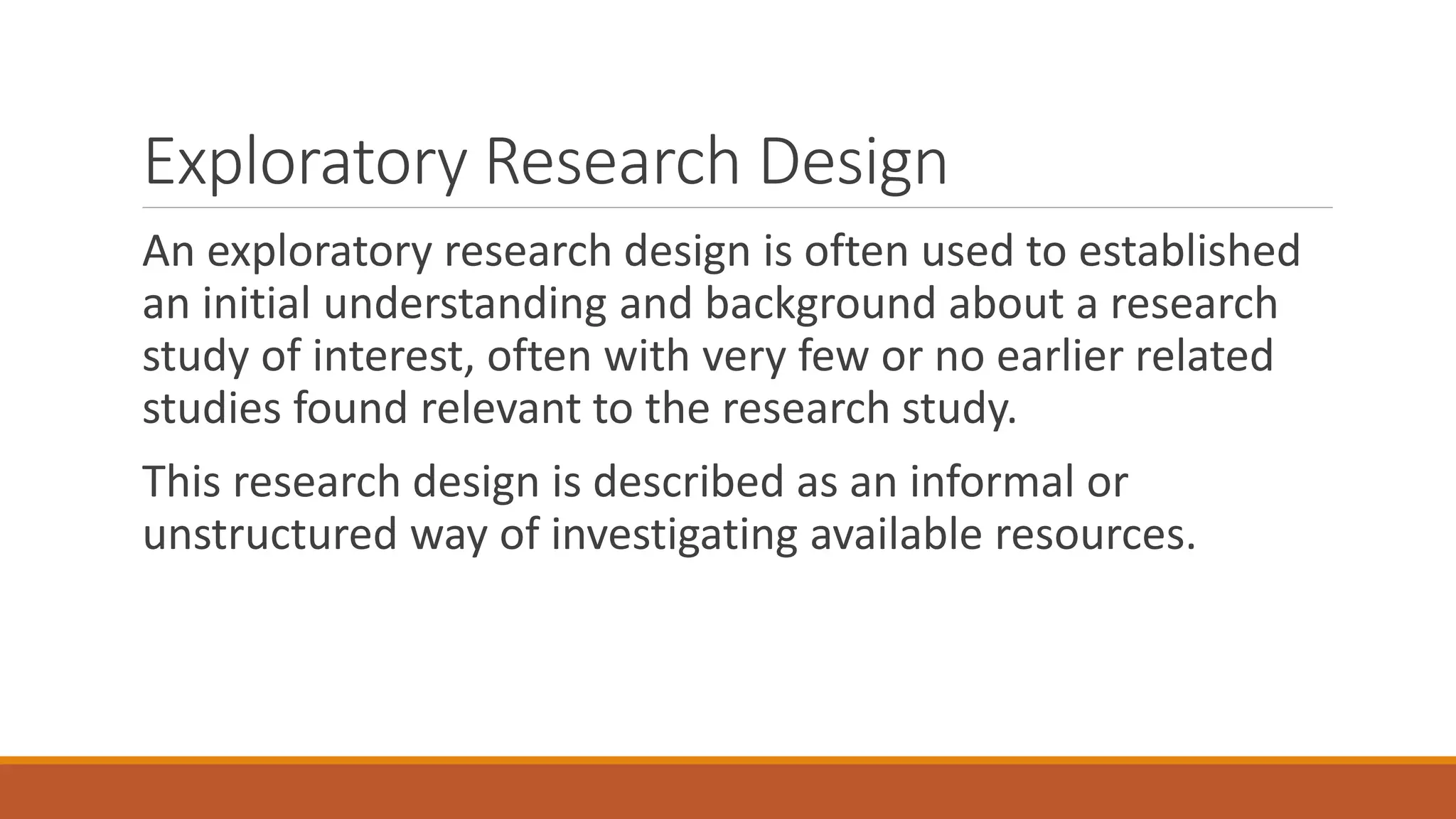 Lesson 19 choosing an appropriate research design | PPTX