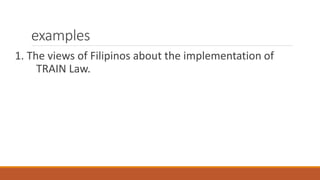 Lesson 19 choosing an appropriate research design | PPTX