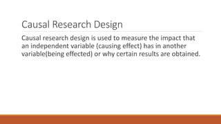 Lesson 19 choosing an appropriate research design | PPTX