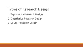 Lesson 19 choosing an appropriate research design | PPTX