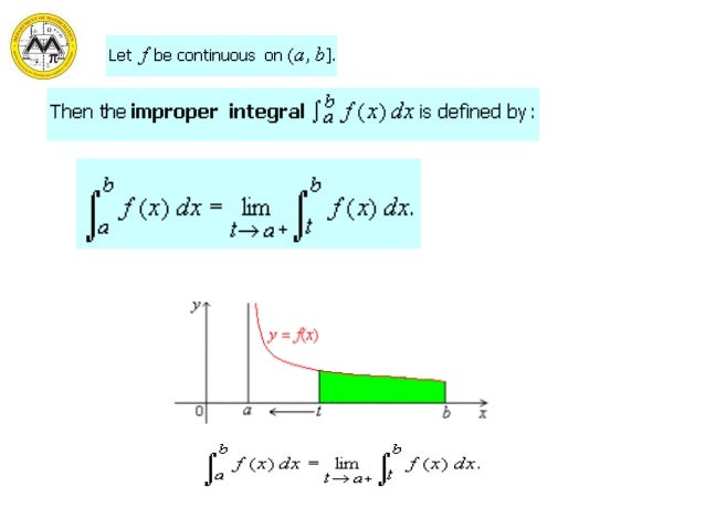 Lesson 19 improper intergals