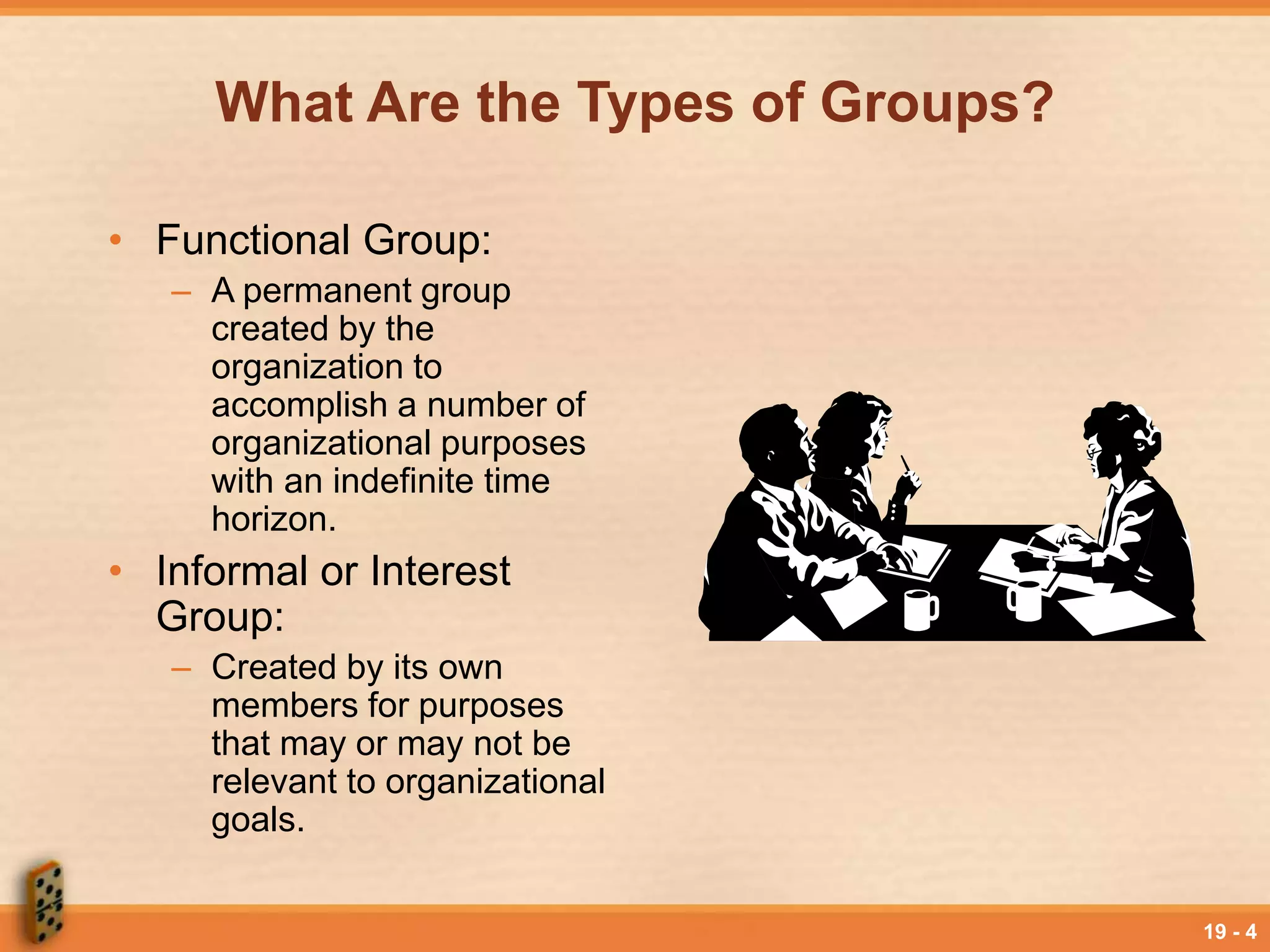 Lesson 19 Managing Work Groups and Teams | PPT