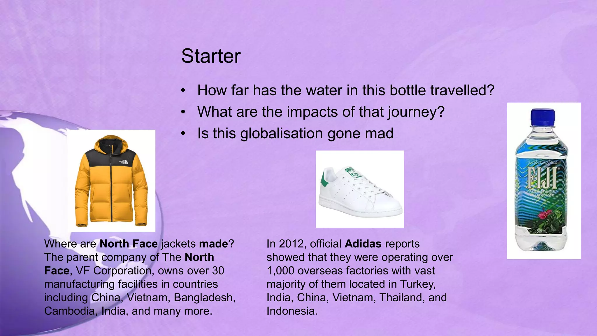 Lesson 1a & 1b introduction to globalisation | PPT