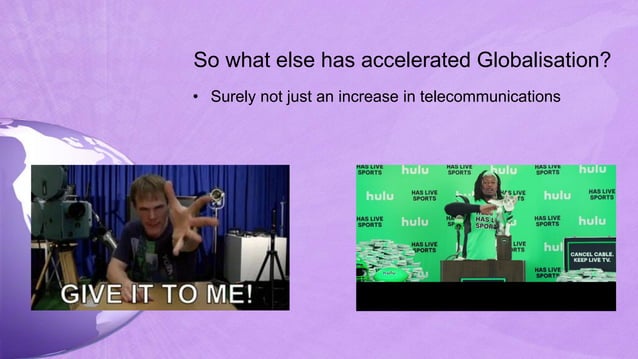 Lesson 1a & 1b introduction to globalisation | PPT