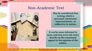 Lesson 1 academic text | PPTX